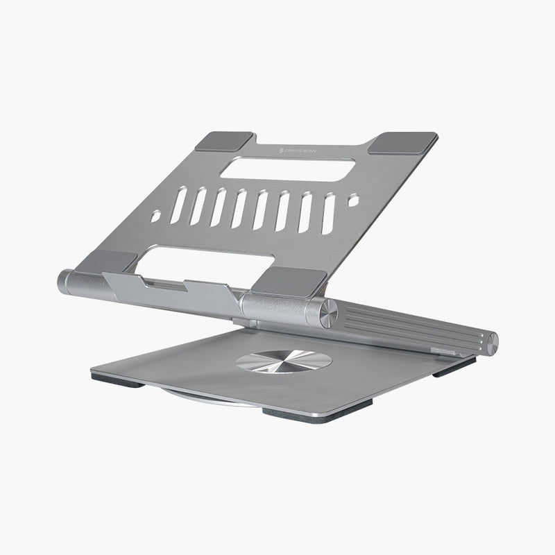 Revolve Laptop Stand with Detachable 7-in-1 Docking Station - Omnidesk