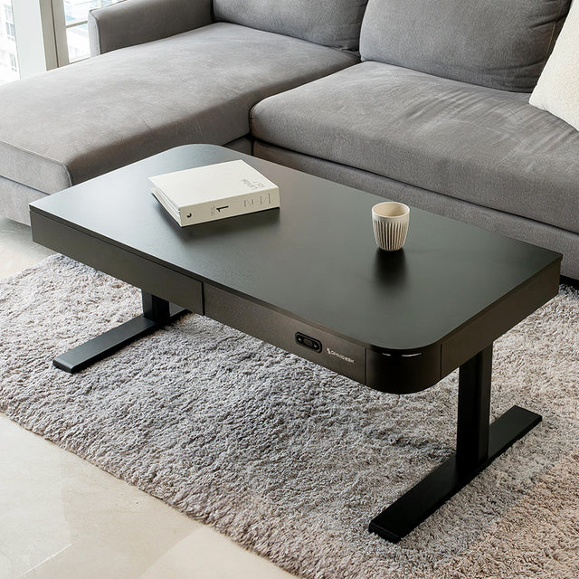 Omnidesk Caturra | Wireless Height Adjustable Coffee Table
