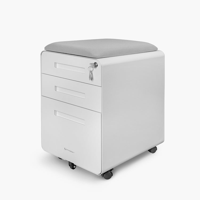 Tandem: Mobile Steel Storage Drawer - Omnidesk