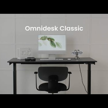 Omnidesk Classic Ergo Curve | The Essential Standing Desk