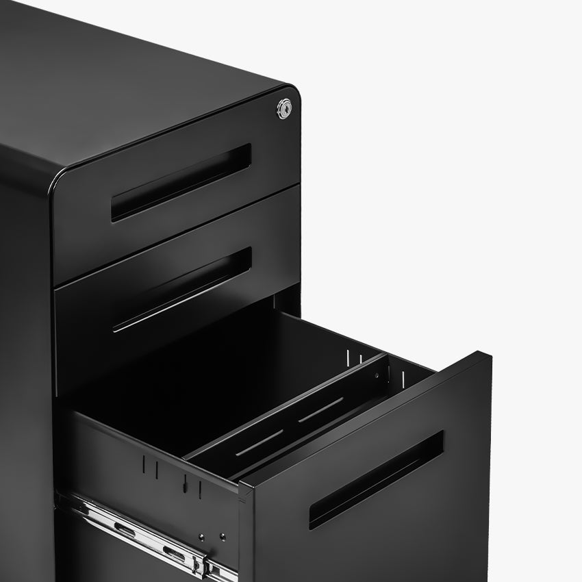 Tandem: Mobile Steel Storage Drawer - Omnidesk